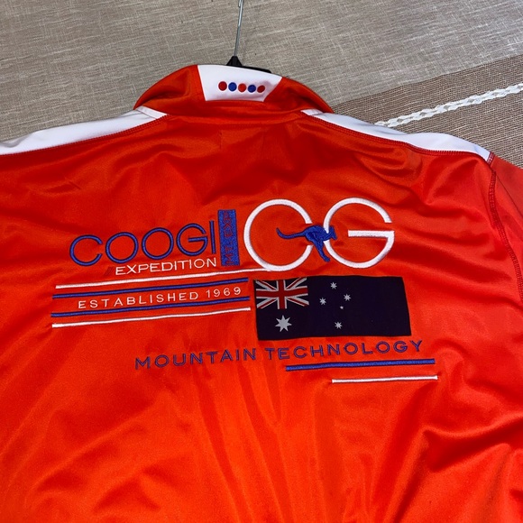 COOGI | Jackets & Coats | Vtg Coogi Mens Embroidered Red And Blue Satin ...